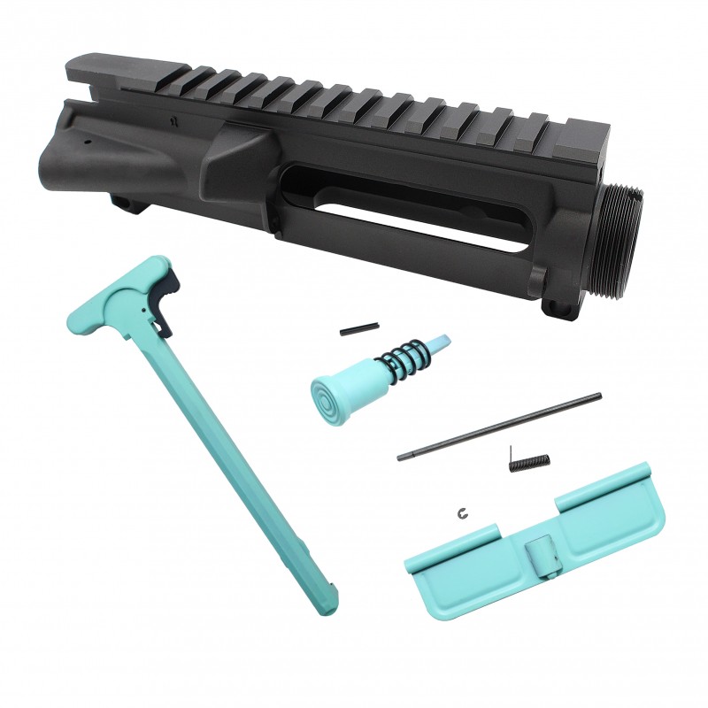 AR-15 Upper Receiver, Charging Handle, Dust Cover and Forward Assist ...